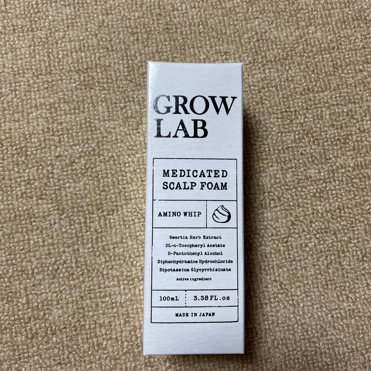 グロウラボ GROW LAB メディケイテッドスカルプフォーム 100ml 医薬部外品 育毛 育毛剤｜PayPayフリマ