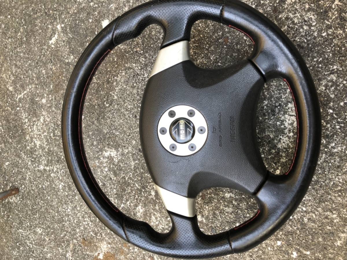 Yahoo!オークション - 日産純正 momo ステアリング