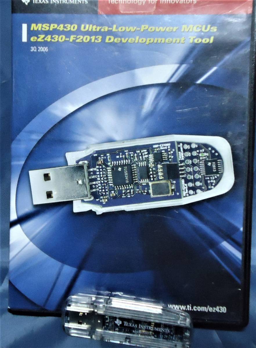 Yahoo!オークション - TEXAS INSTRUMENT EZ430-F2013 MSP430 USB ステ...