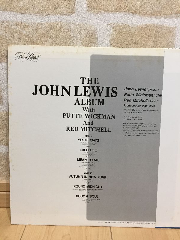 Yahoo!オークション - LP 244 THE JOHN LEWIS ALBUM ラウンド・ミッド...