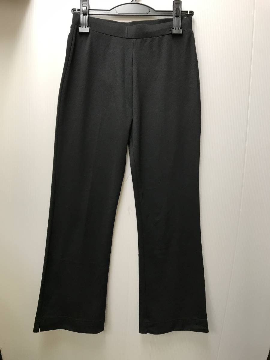 Yahoo!オークション - z769 ウエストゴム付きストレートストレッチパ...