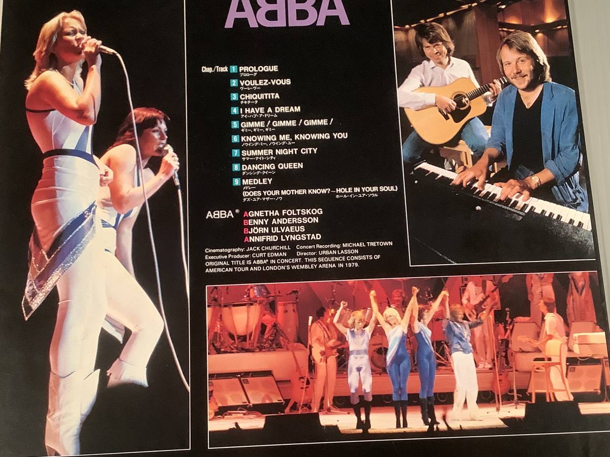 Yahoo!オークション - LD(レーザー) ABBA アバ 良好品