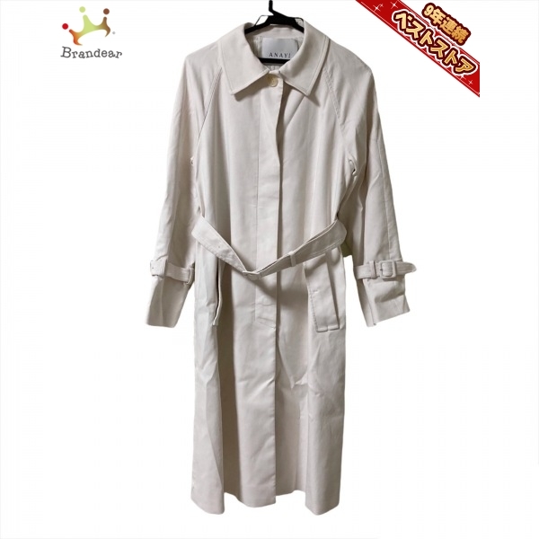 Yahoo!オークション - アナイ ANAYI サイズ38 M - アイボリー レディー...