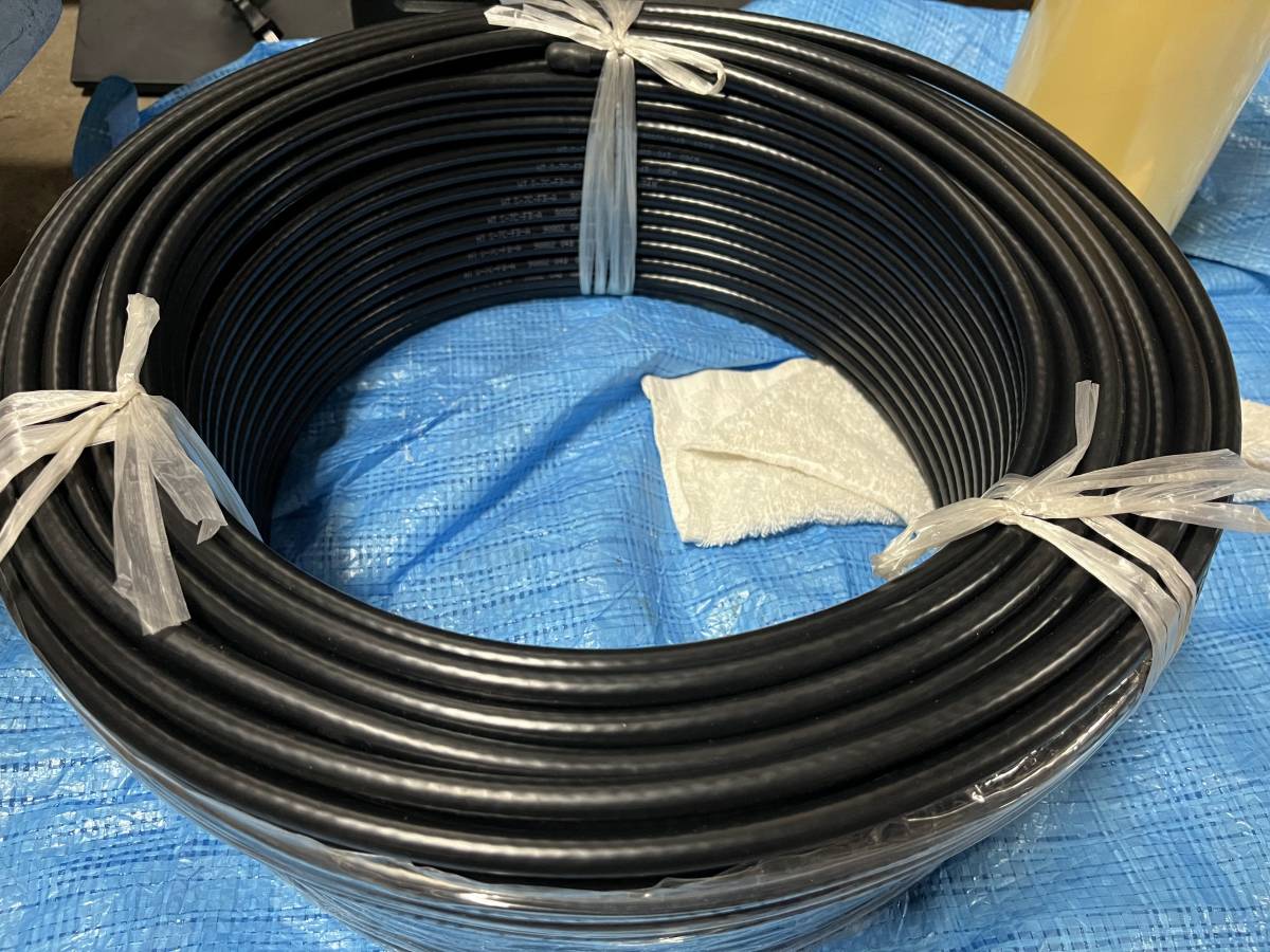 Yahoo!オークション - 同軸ケーブル S-7C-FB（A） 100m 黒色