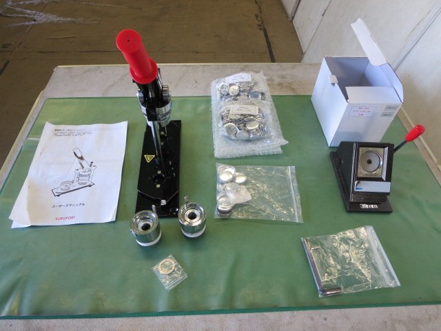 Yahoo!オークション - ユーロポート 手動缶バッジマシン BMH-1 直径32...