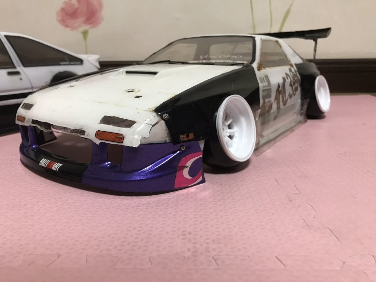 送料無料 1/10 コテコテドリ車 ラジコンボディセット トヨタ 送料無料 1/10 コテコテドリ車 ラジコンボディセット トヨタ