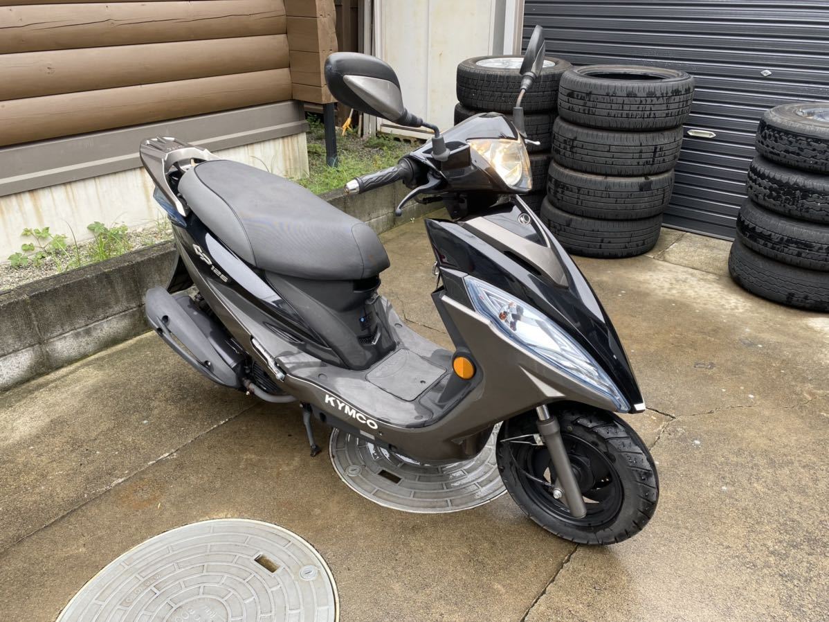 Yahoo!オークション - 値下 キムコ KYMCO GP125 125cc 2 568㎞ 中古実...
