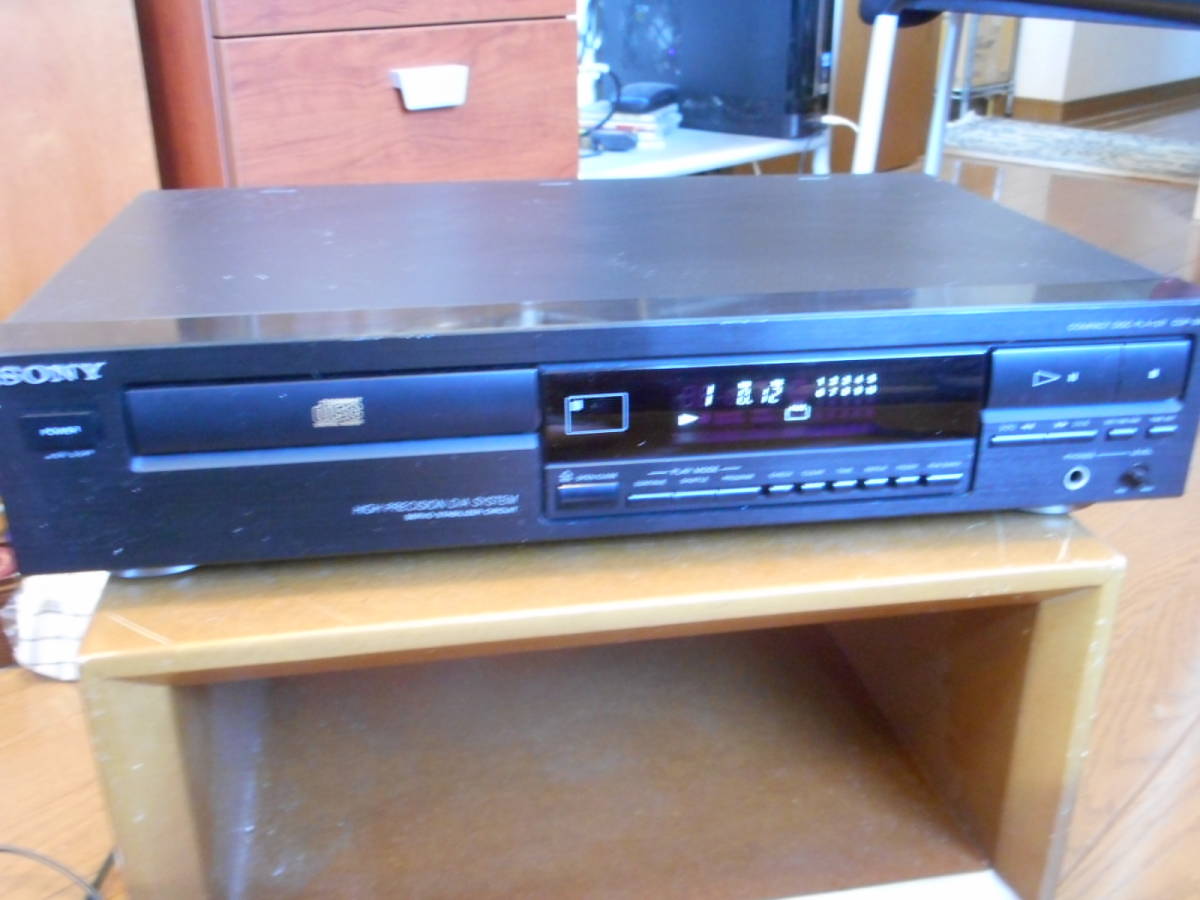 Yahoo!オークション - SONY CDP-391 CDプレイヤー 動作品