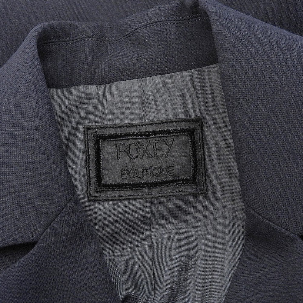 Yahoo!オークション - 超美品 フォクシー FOXEY 2021年商品 ベロアタグ...