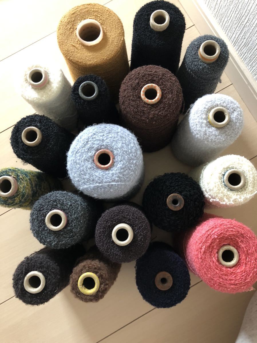 Yahoo!オークション - 貴重 高級糸 番手・ウール混率不明【5964 ウール...