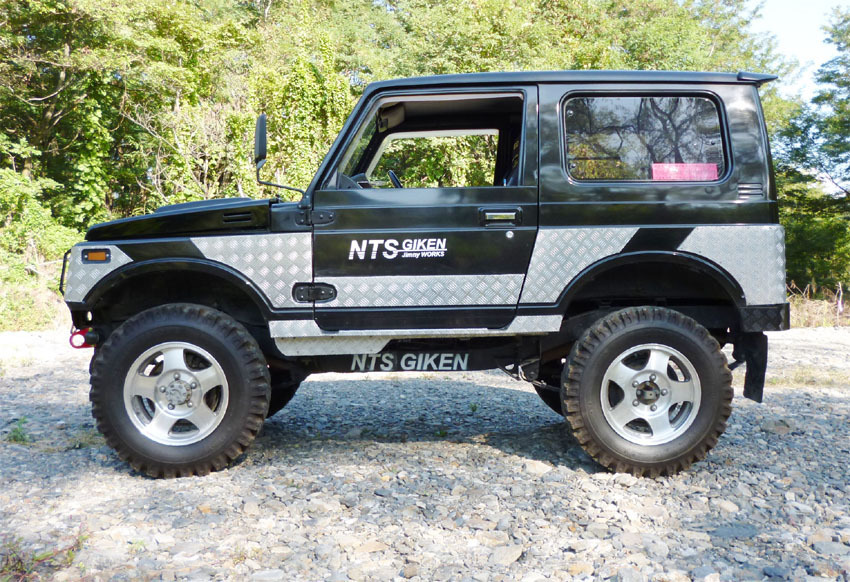 Yahoo!オークション - ジムニー用ドアーガード【ハーフタイプ】 適用車...