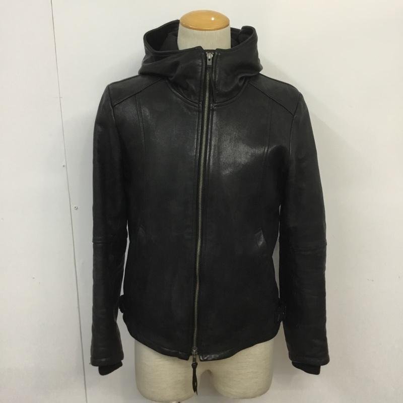 Yahoo!オークション - Haruf L ハルフ ジャケット 上着 レザージャケッ...