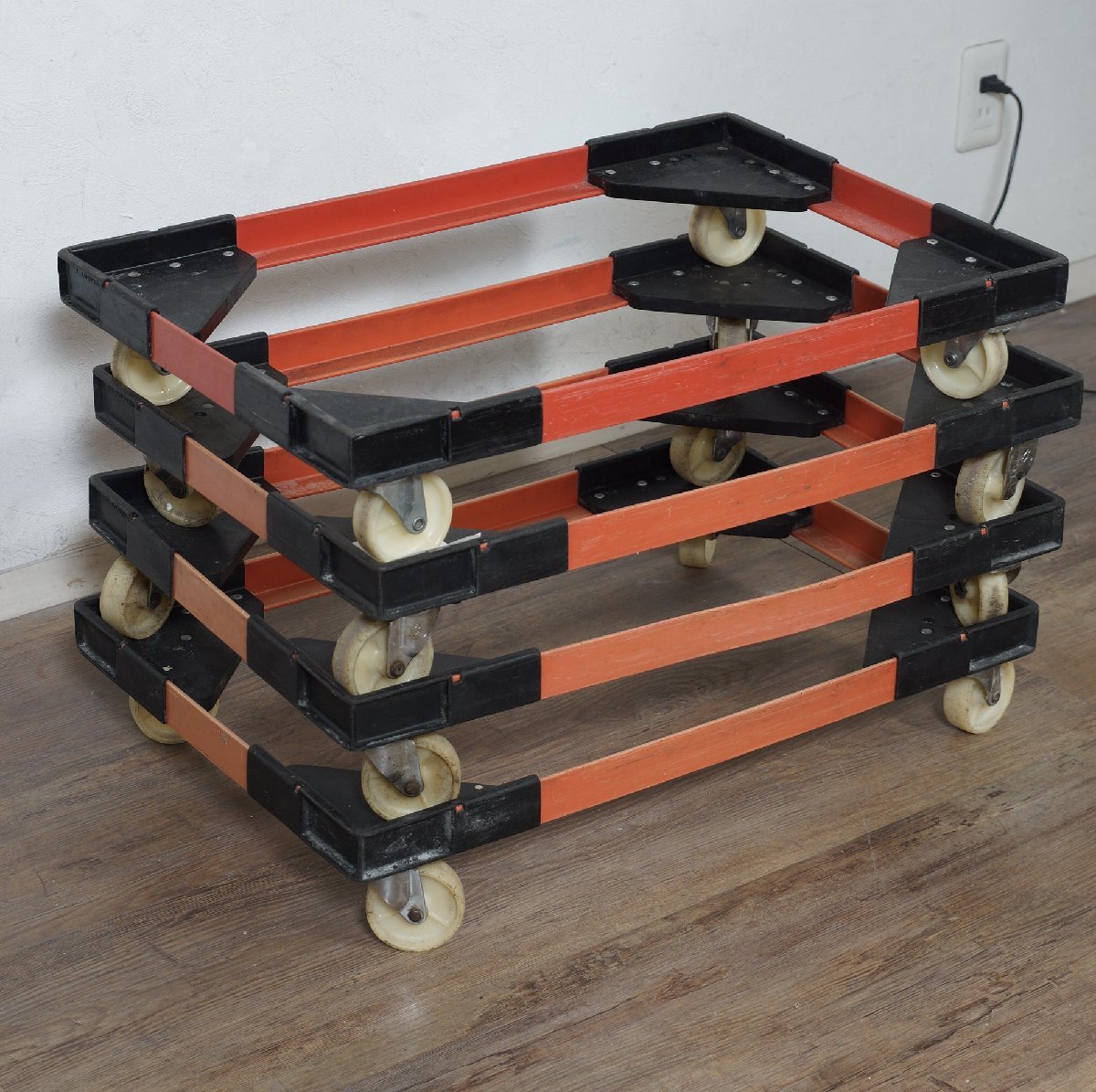 Yahoo!オークション - 1円スタート USDE 中古品 コンテナ台車 アルミ...