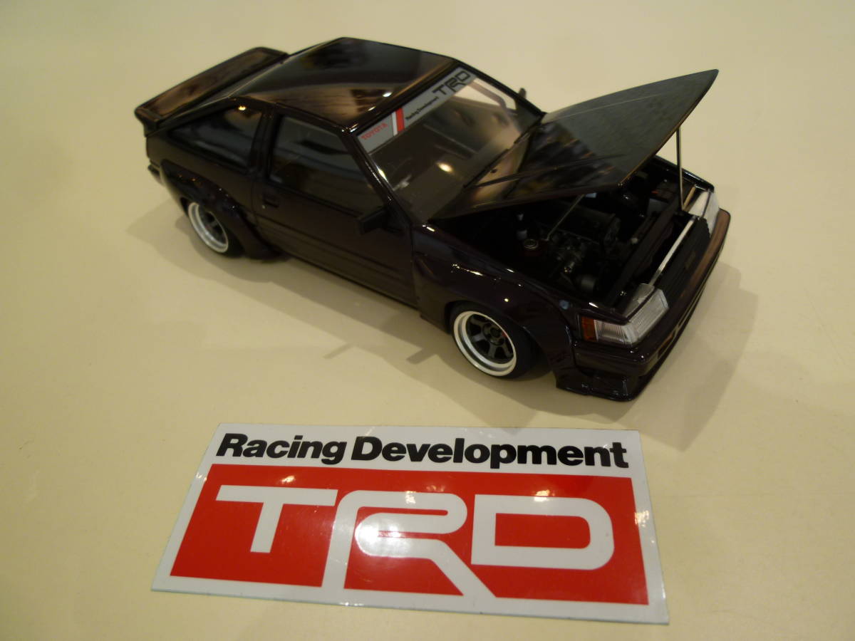 Yahoo!オークション - 1/24 完成品 TRD N2仕様 カローラ レビン AE86