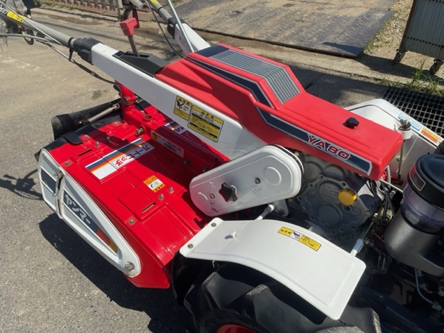 Yahoo!オークション - 売切り ヤンマー 8馬力 Dゼル 耕うん機 YA80 程...