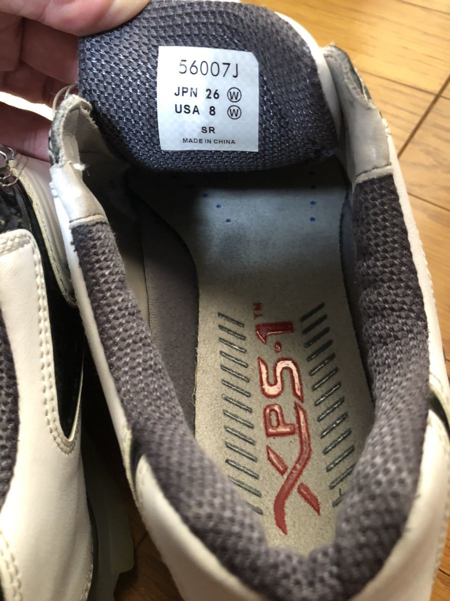 ヤフオク! - FJ ゴルフシューズ フットジョイ XPS 1 白/クロ ...