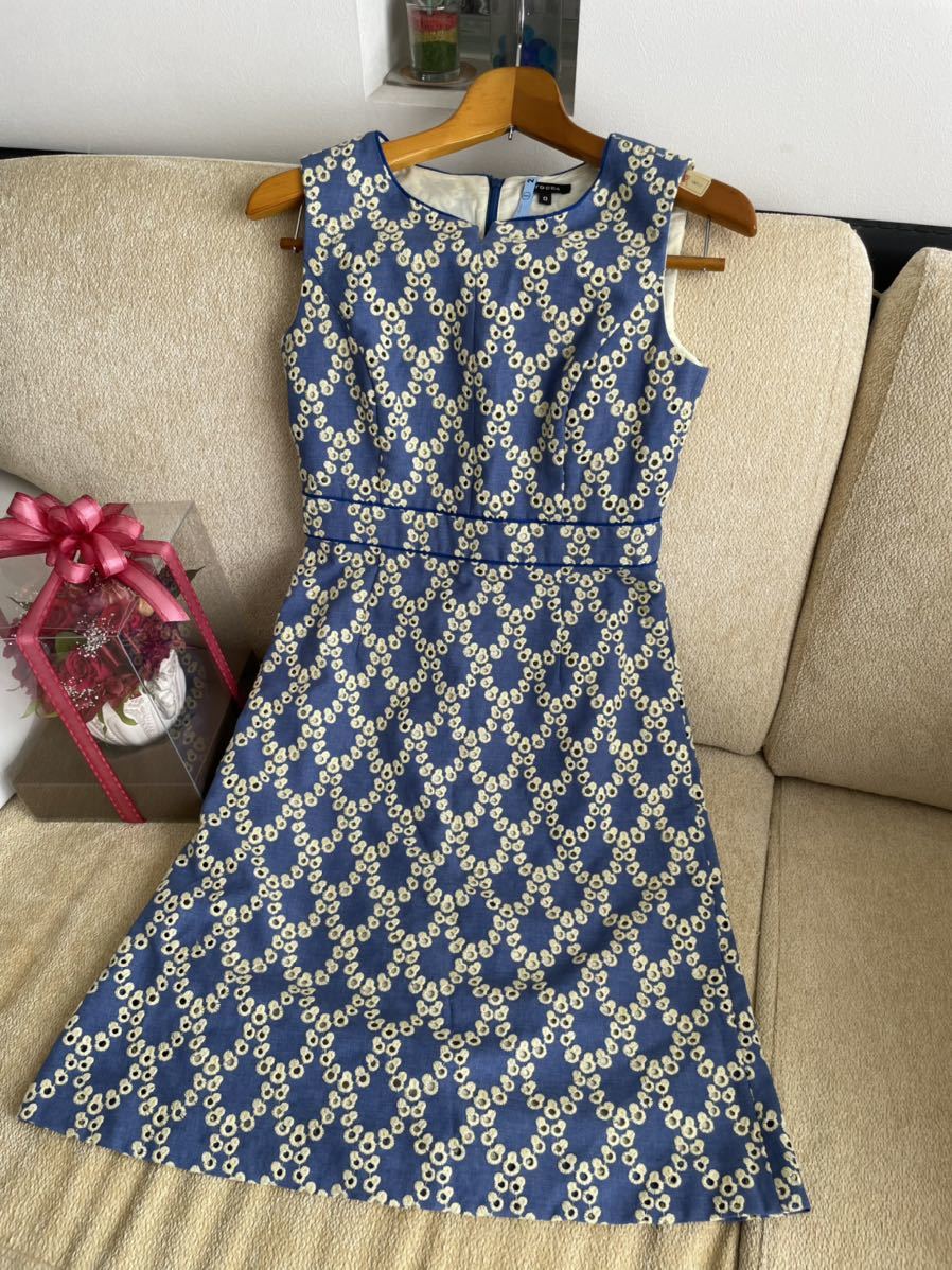 Yahoo!オークション - TOCCA サイズ0 刺繍上品ワンピース