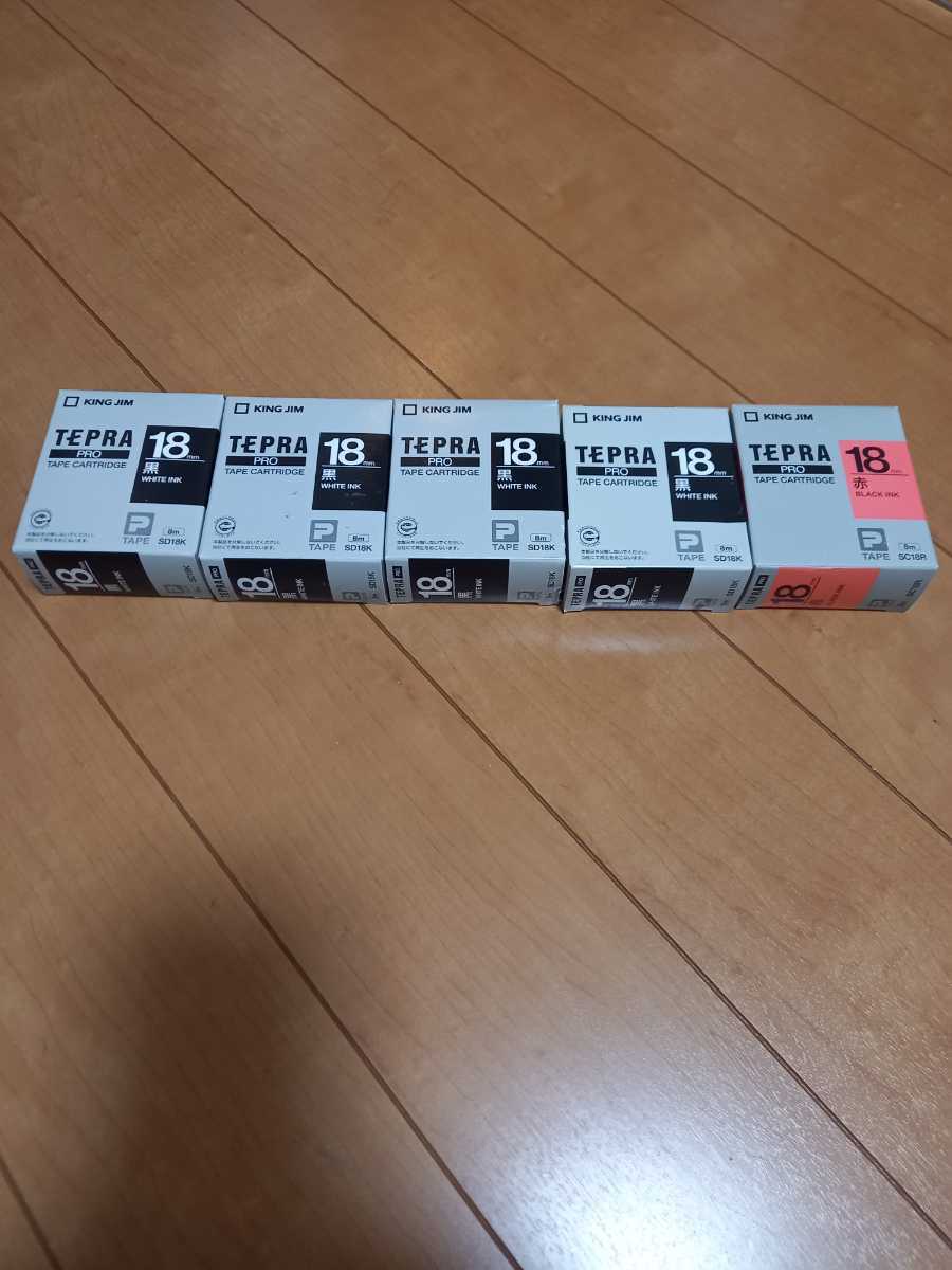 Yahoo オークション 未使用 新品 Tepra キングジム テープカートリッ