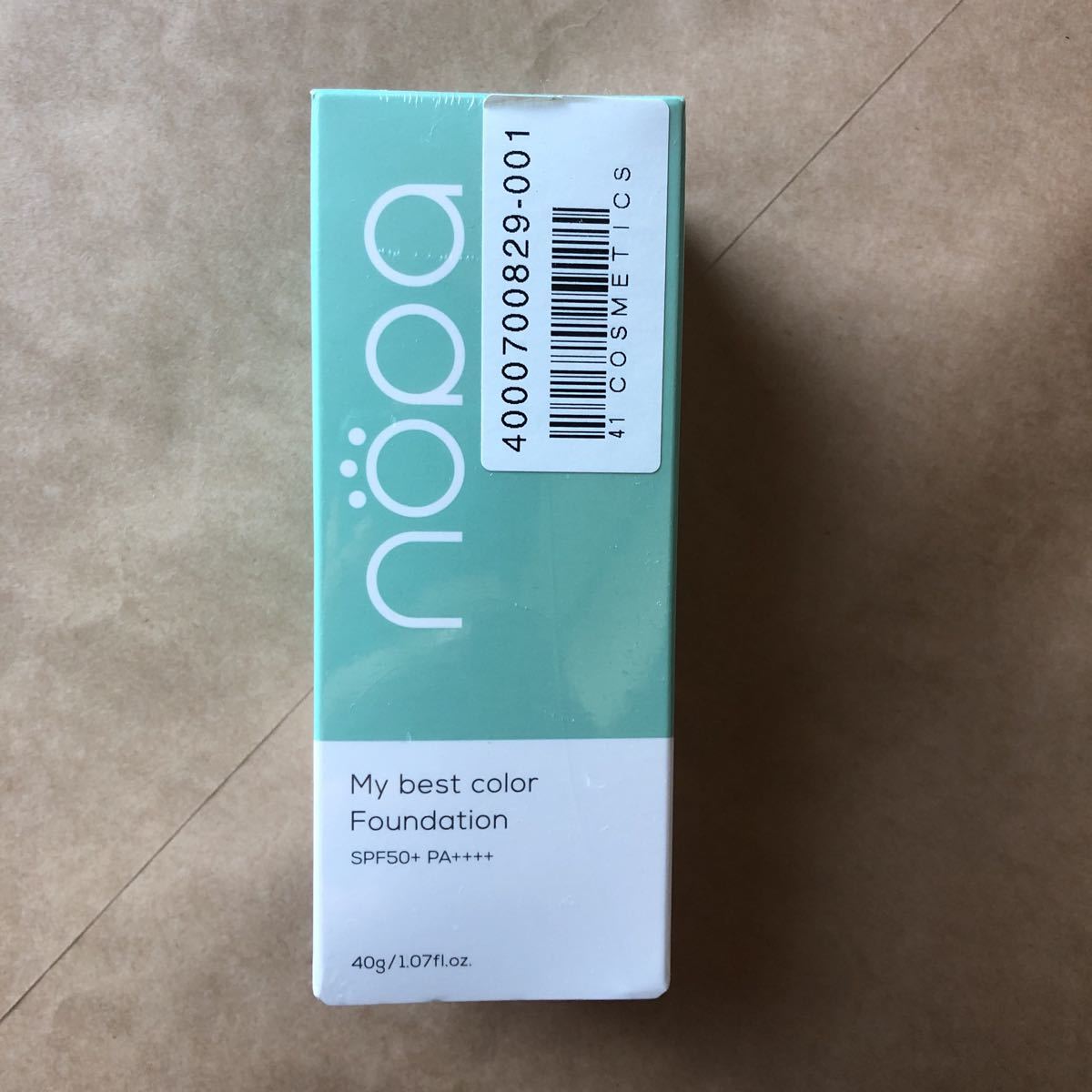 Yahoo!オークション - nopa マイベストカラーファンデーション 新品未...