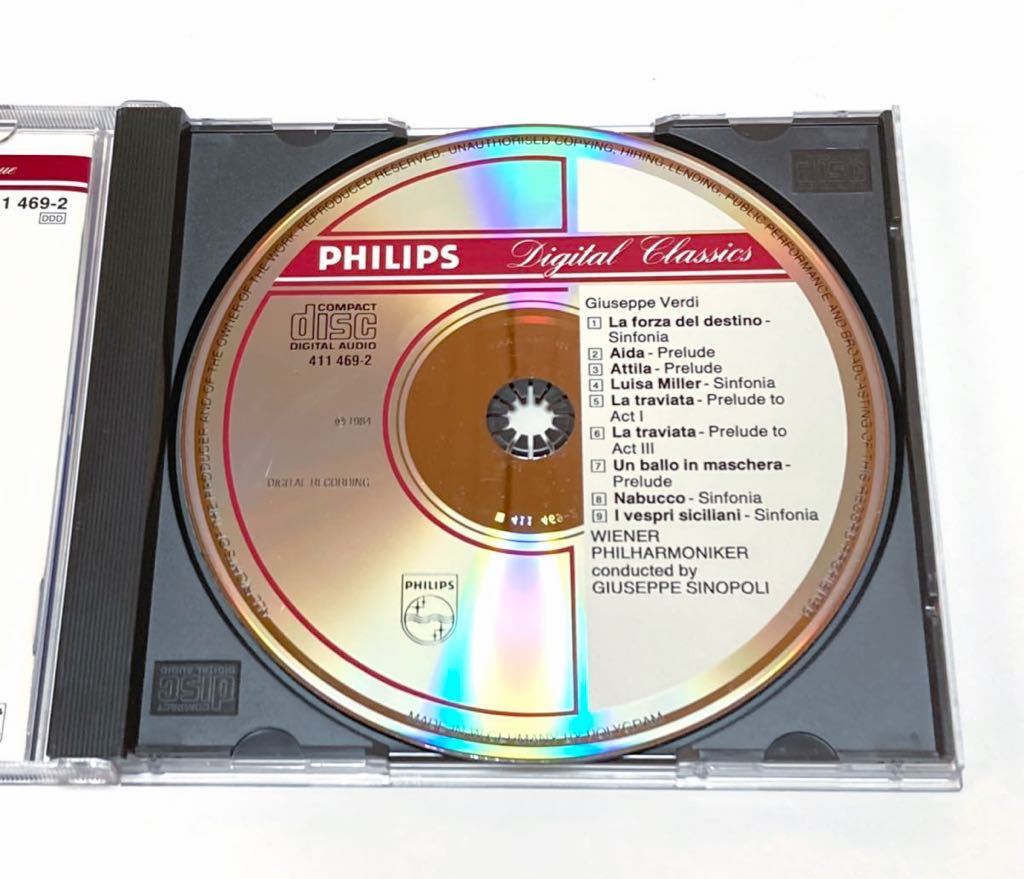 Yahoo!オークション - CD/ ヴェルディ 序曲集 / シノーポリ& VPO