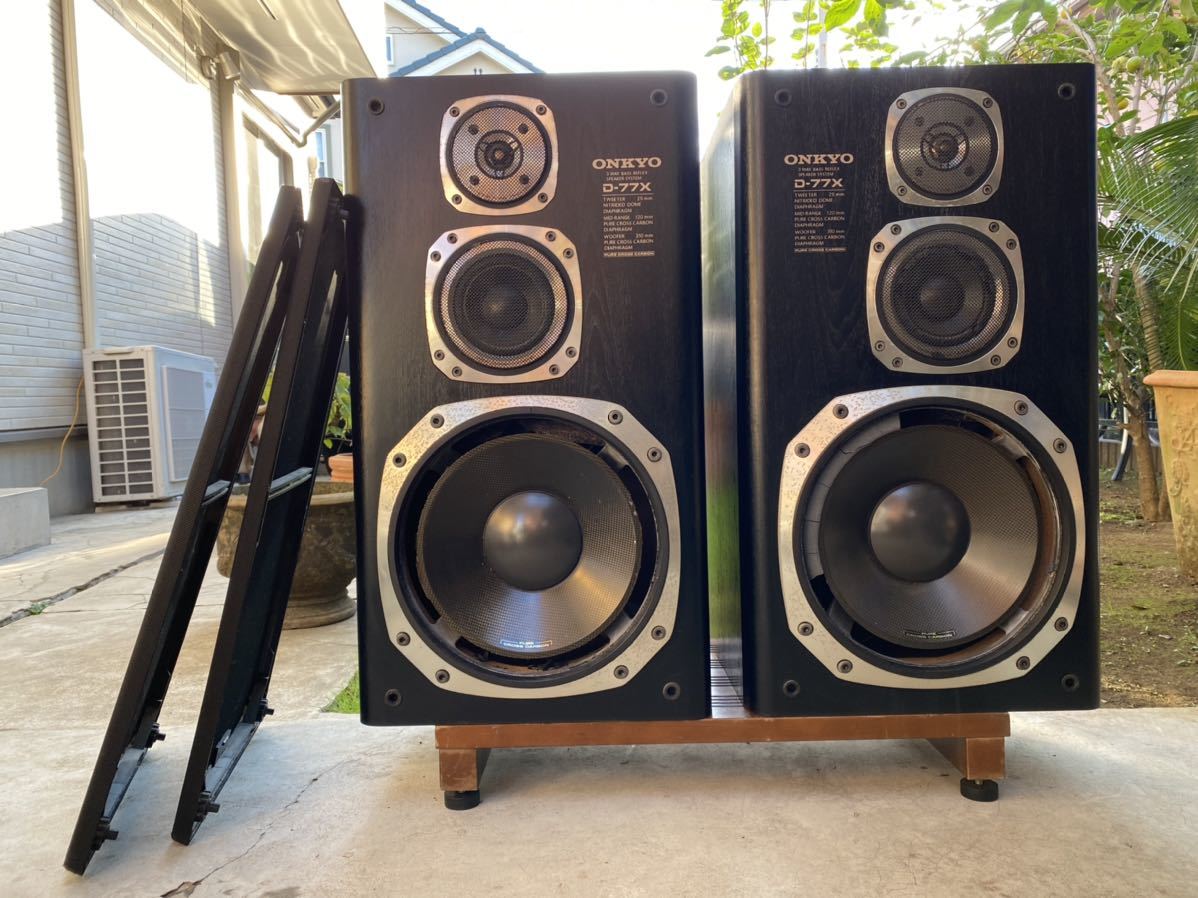 Yahoo!オークション - スピーカーONKYO D-77 X