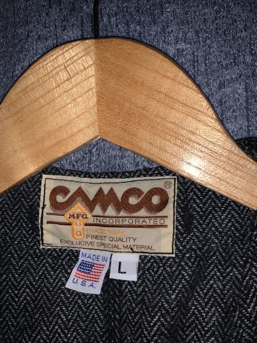 Yahoo!オークション - camco ハンティングベストツィード生地 サイズL