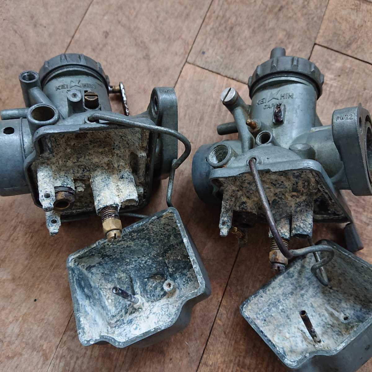 Yahoo!オークション - ホンダ CL72 CB72 純正キャブレター 左右セットK...