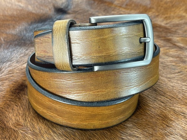 Yahoo!オークション - セレクト出品 DT-854A.本革.ライトブラウン 肉厚...