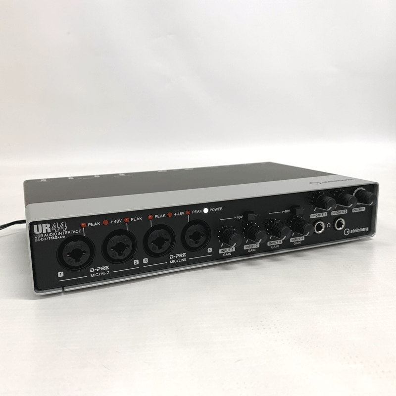ジャンク扱い CUBASE AI UR44 オーディオインターフェイス 家電 山城店 A1462(オーディオインターフェース)｜売買されたオークション情報、yahooの商品情報をアーカイブ公開 ...