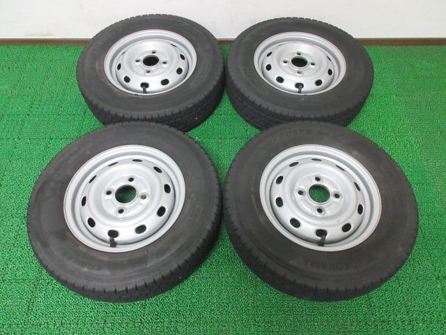 Yahoo!オークション - C889145/80R12 80/78 6PR 超溝高 8.5~9分山 ヨコ...