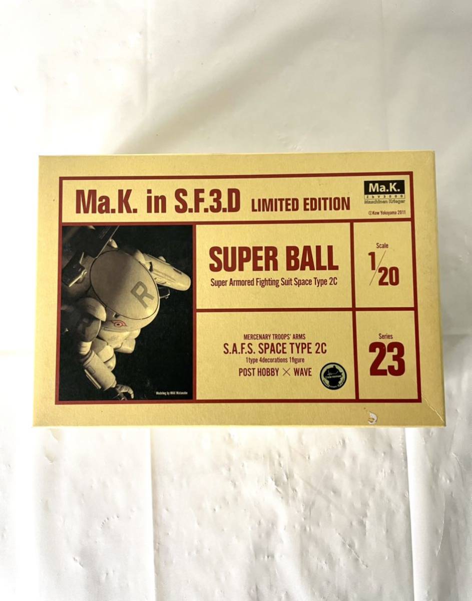 Yahoo!オークション - B13梱60 【未組立】wave 1/20 SUPER BALL スーパ...