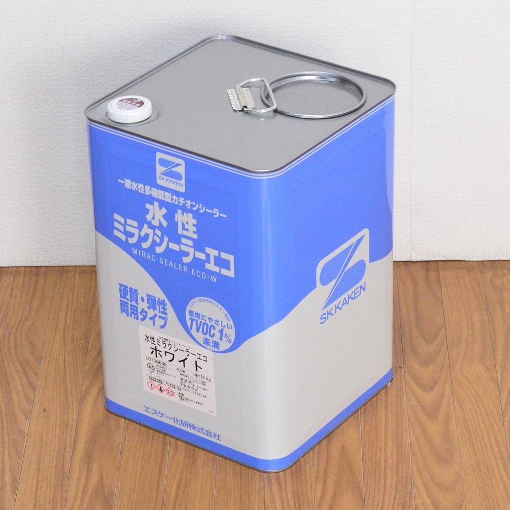 エスケー化研 塗料 水性ミラクシーラーエコ ホワイト 15kg 硬質 弾性両用タイプ 防かび 防藻性 ペンキ SK KAKEN(コンクリート用)｜売買されたオークション情報、yahooの商品 ...