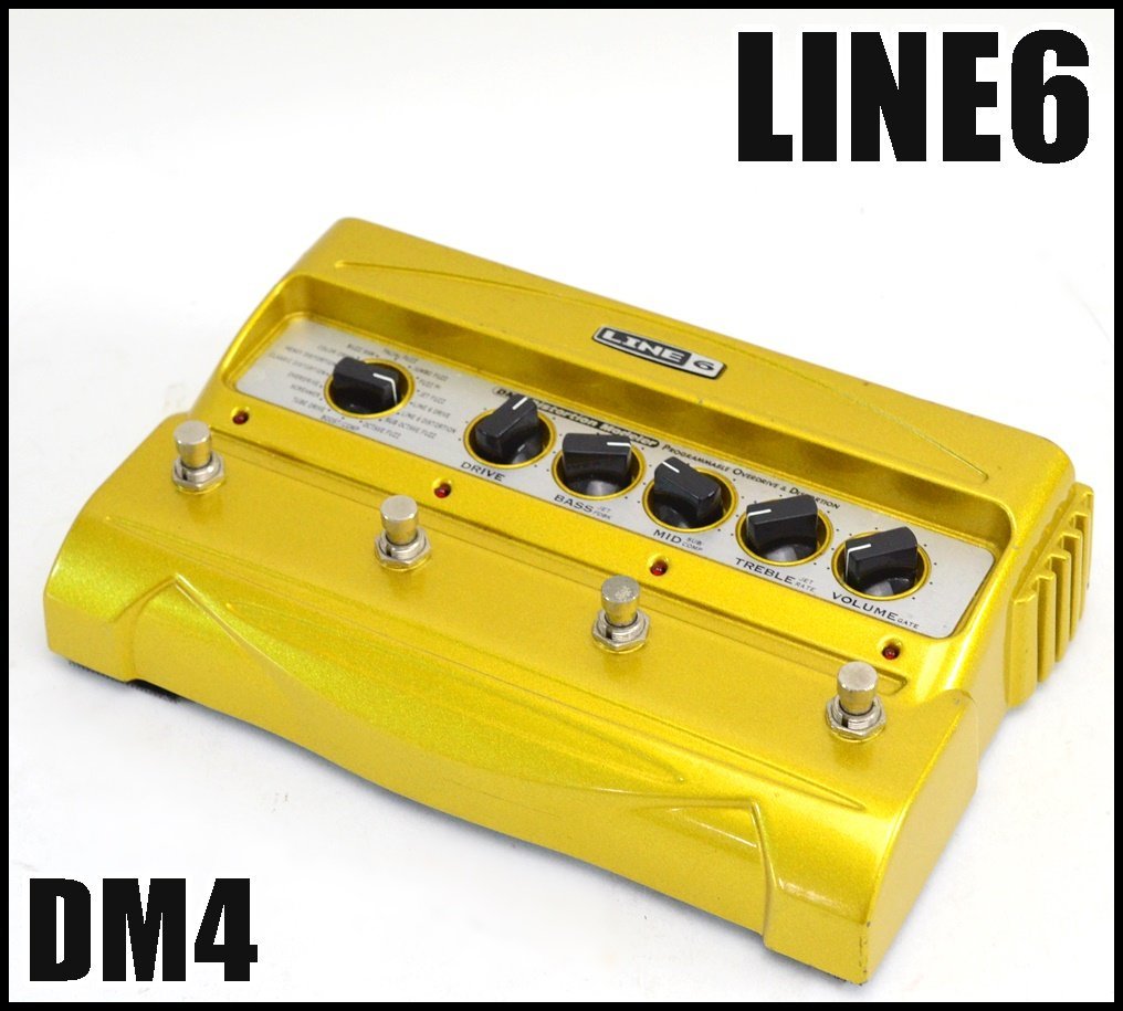 Yahoo!オークション - LINE6 DM4 ディストーションモデラー エフェクタ...