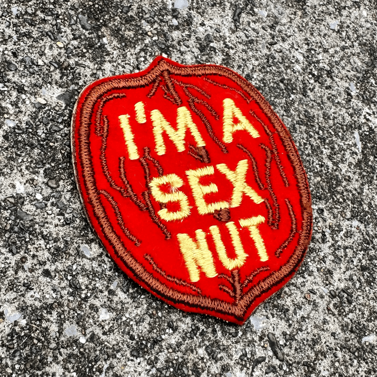 Yahoo!オークション - 激レア ビンテージ 70s SEX ワッペン エロ ヒッ...