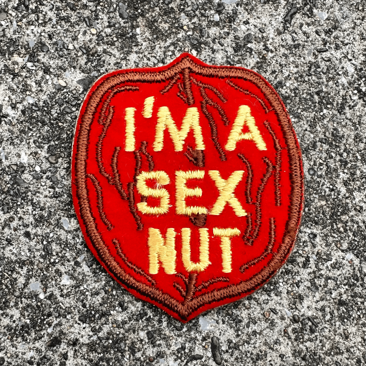 Yahoo!オークション - 激レア ビンテージ 70s SEX ワッペン エロ ヒッ...