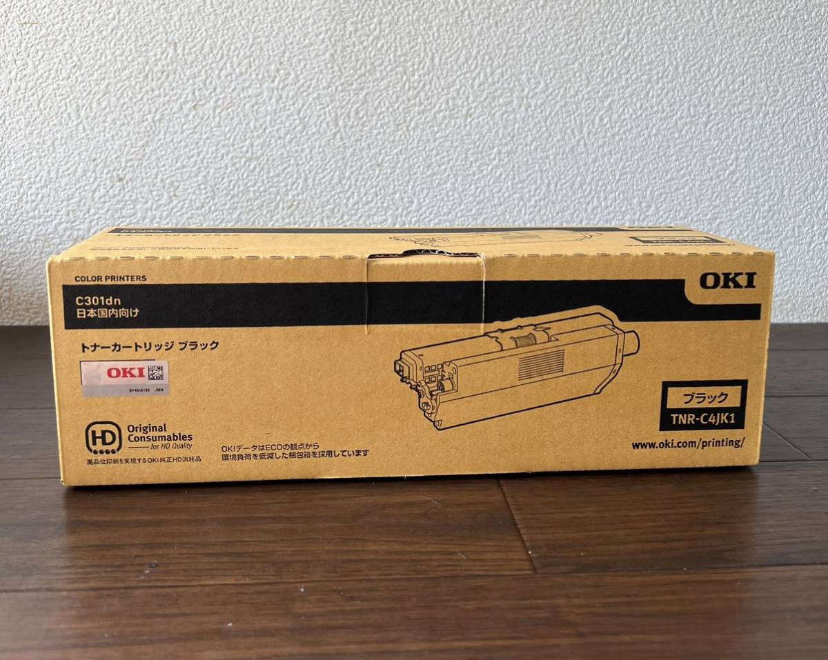 Yahoo!オークション - OKI 純正 トナーカートリッジ TNR-C4JK1 ブラッ...
