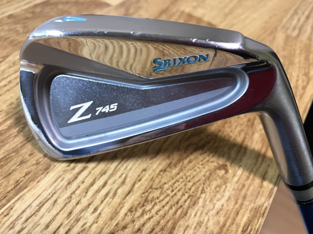SRIXON スリクソン Z745 4番アイアン単品MiyazakiBLUE 8S(ダンロップ)｜売買されたオークション情報、yahooの商品情報をアーカイブ公開 - オークファン ...
