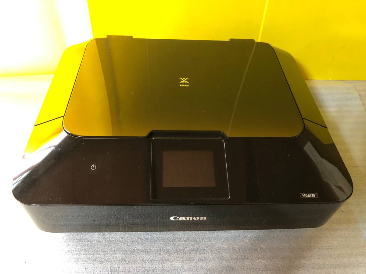 良品／発行枚数 650以下／動作良好 キャノンA4インクジェットプリンター PIXUS MG6330 ブラック 稼働品 本体のみ M222(キヤノン)｜売買されたオークション情報、yahooの ...