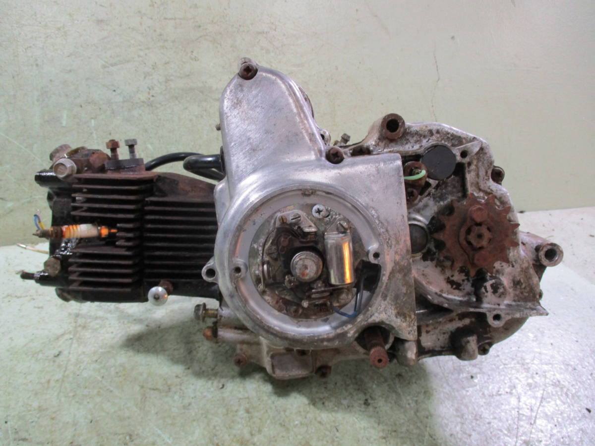 Yahoo!オークション - ホンダ スーパーカブ C102 セル付き エンジン 本...