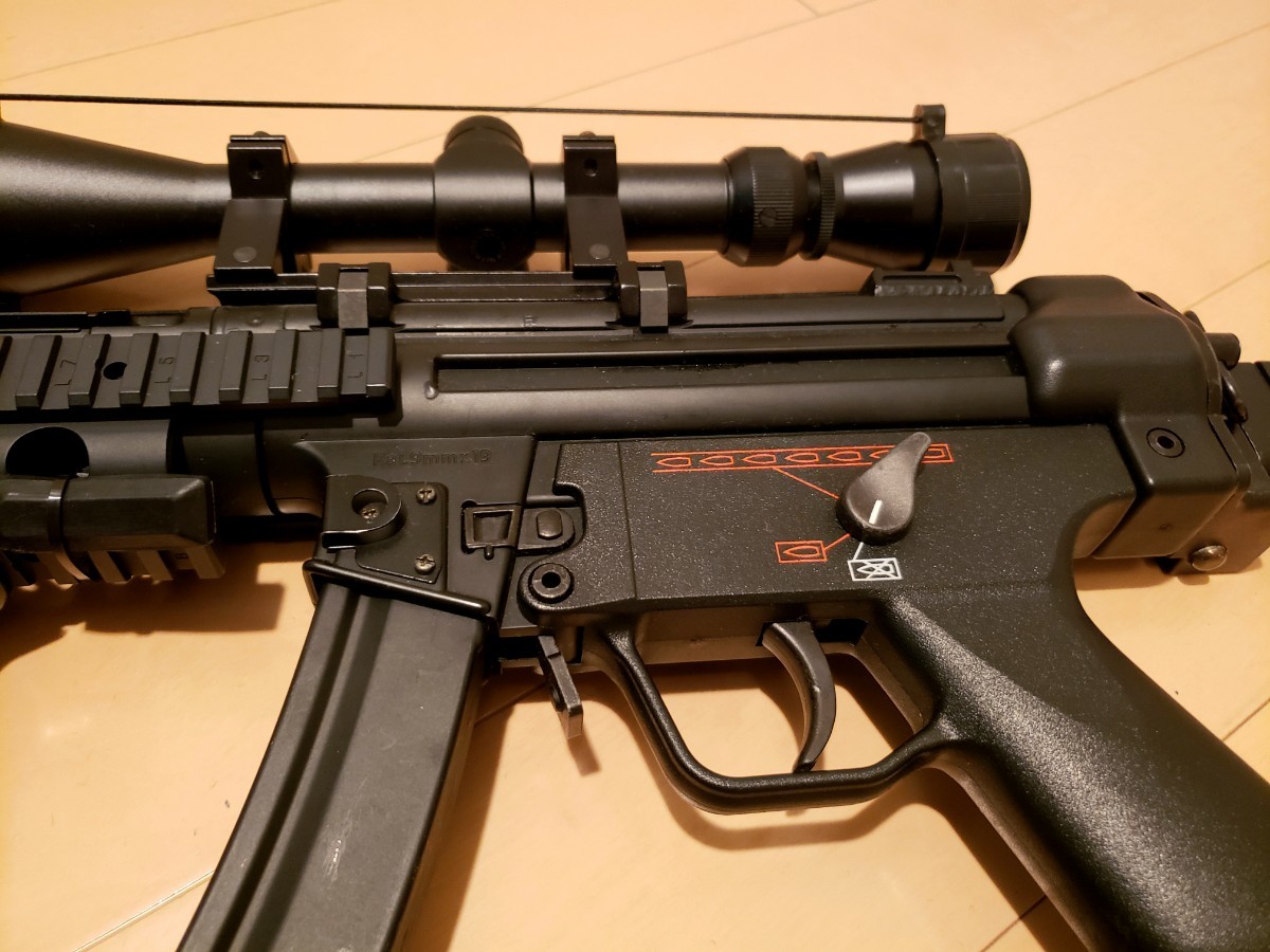 動作確認済】東京マルイ18禁スタンダード「MP5 RAS」スコープ 動作確認済】東京マルイ18禁スタンダード「MP5 RAS」スコープ