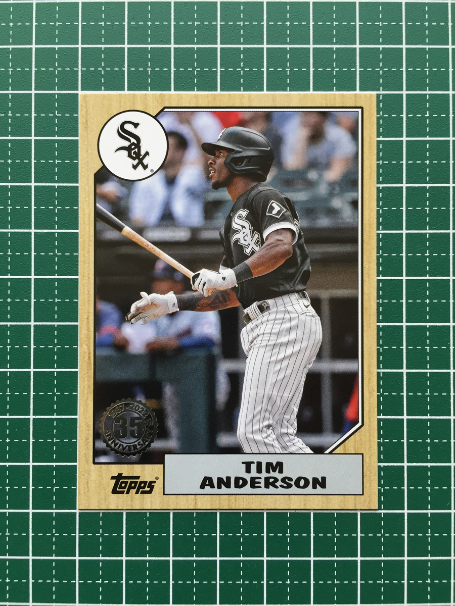 Yahoo!オークション - TOPPS MLB 2022 SERIES 1 #T87-11 TIM ANDERSON...