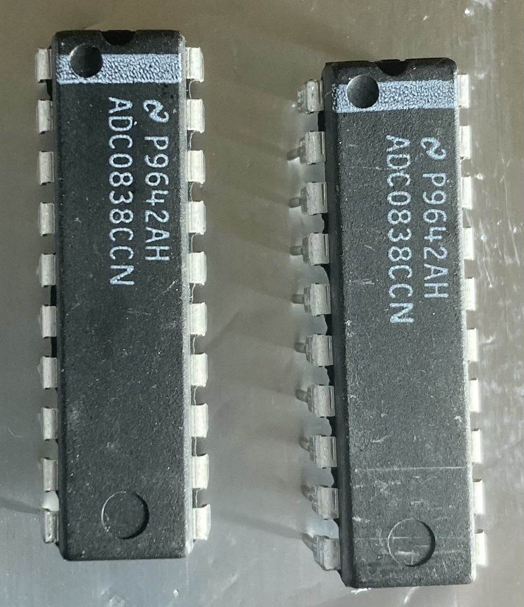 Yahoo!オークション - ADC0838CCN(8bit SAR ADコンバータ)2個
