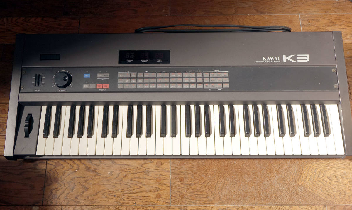 Yahoo!オークション - KAWAI K3 カワイ シンセサイザー ジャンク