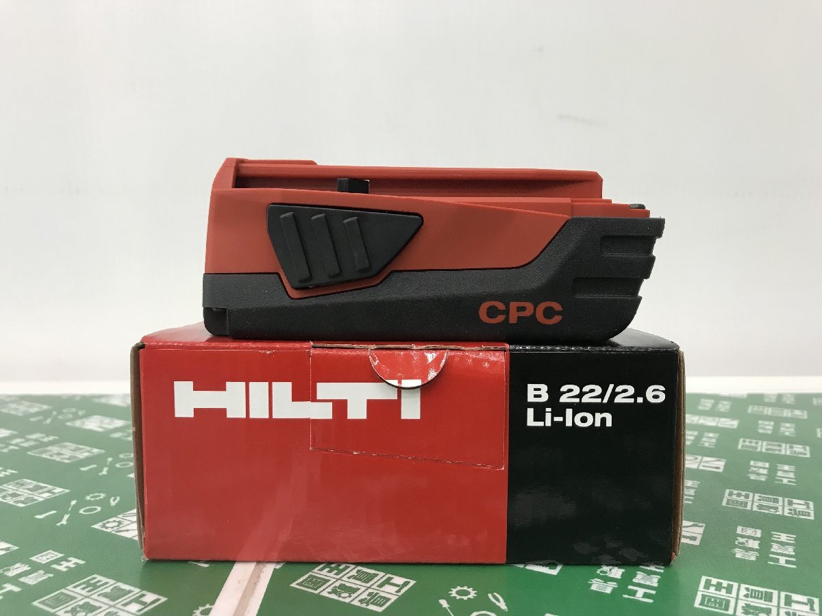Yahoo!オークション - 【未使用品】【同梱可】HILTI 21.6V2.6Ah バッテ...
