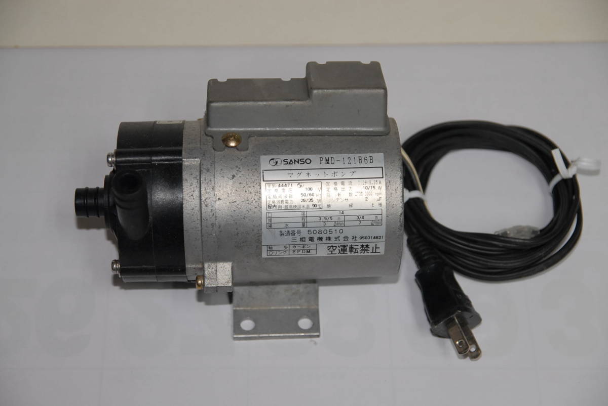 Yahoo!オークション - SANSO 温水循環ポンプ中古（PMD-121B6B)100V NO2...