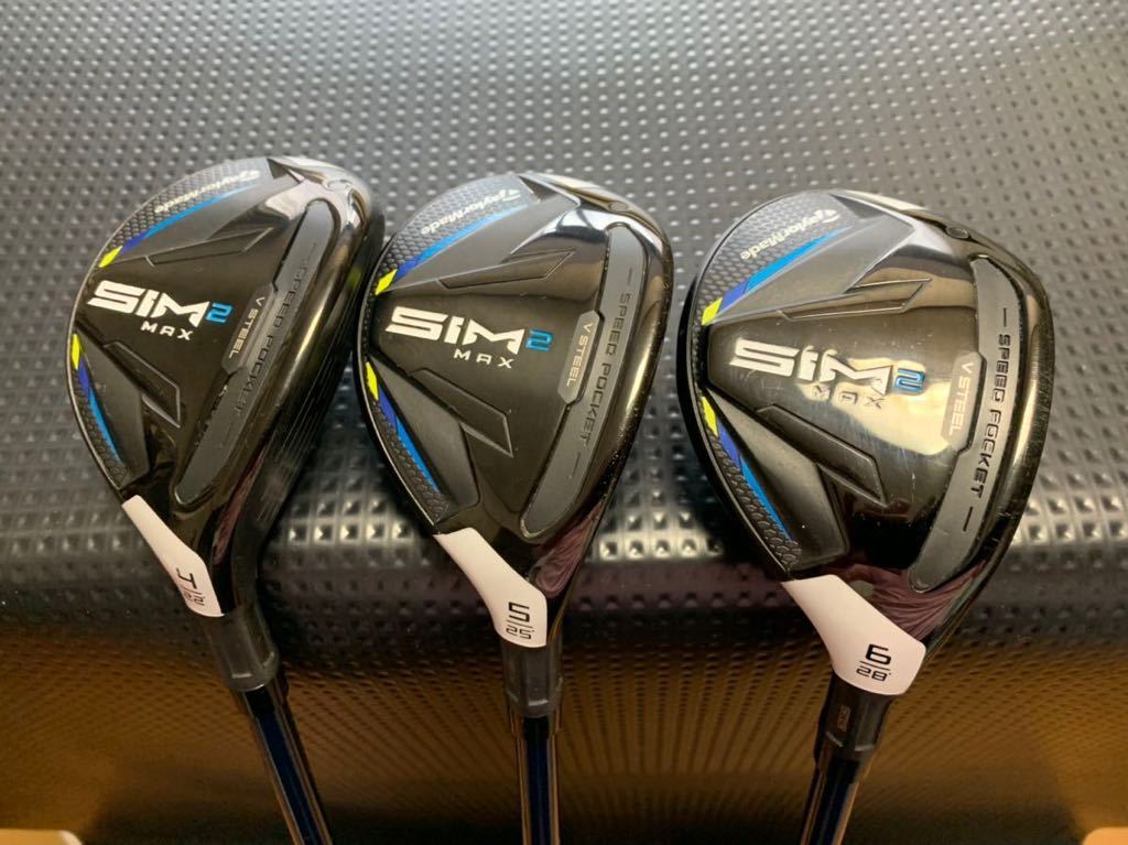 Yahoo!オークション - テーラーメイド SIM2MAX レスキュー 3本セット 4...