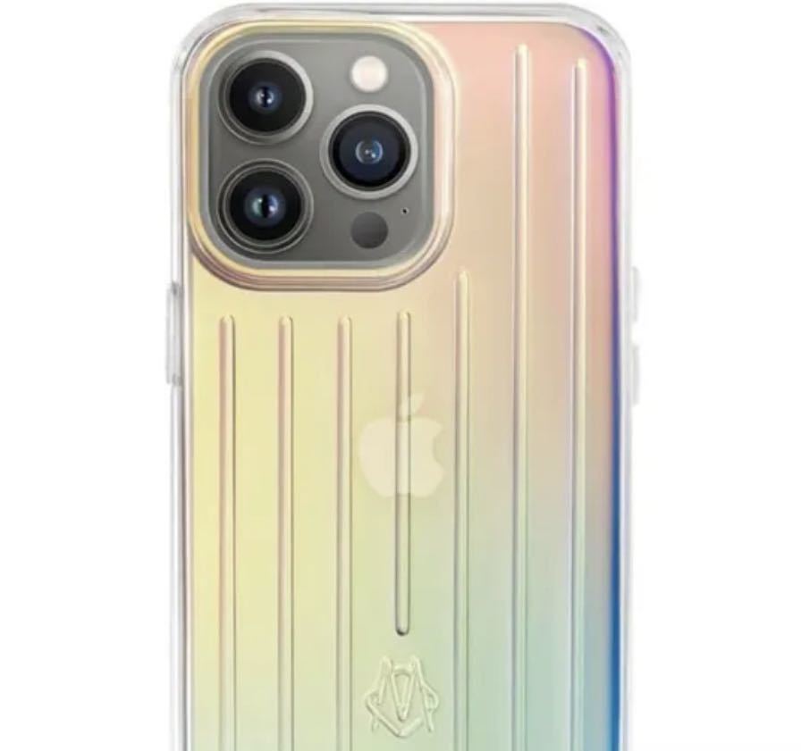 新品 リモワ イリディセント iPhoneケース オーロラレインボー 新品 リモワ イリディセント iPhoneケース オーロラレインボー
