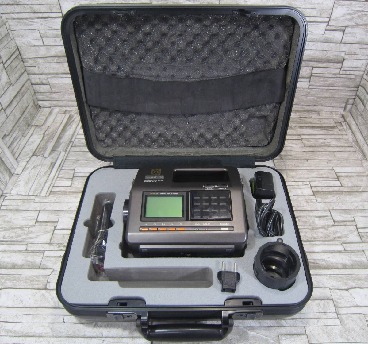 Yahoo!オークション - Kett/ケット科学研究所 KJT-100 近赤外水分計 ケ...