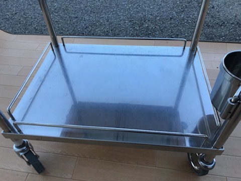 Yahoo!オークション - Muranaka 村中医療器 メディカル ワゴン ステン...