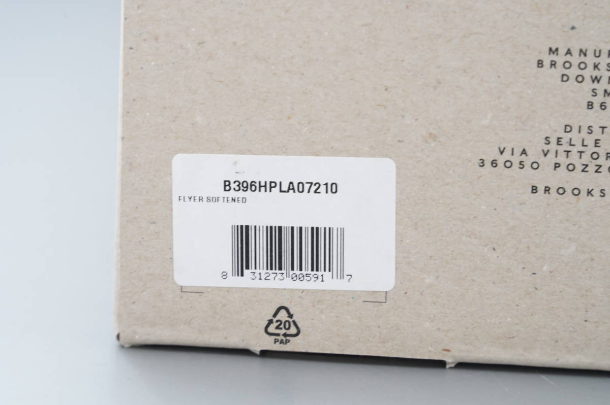 Yahoo!オークション - BROOKS ブルックス Flyer Softened B396 送料￥6...